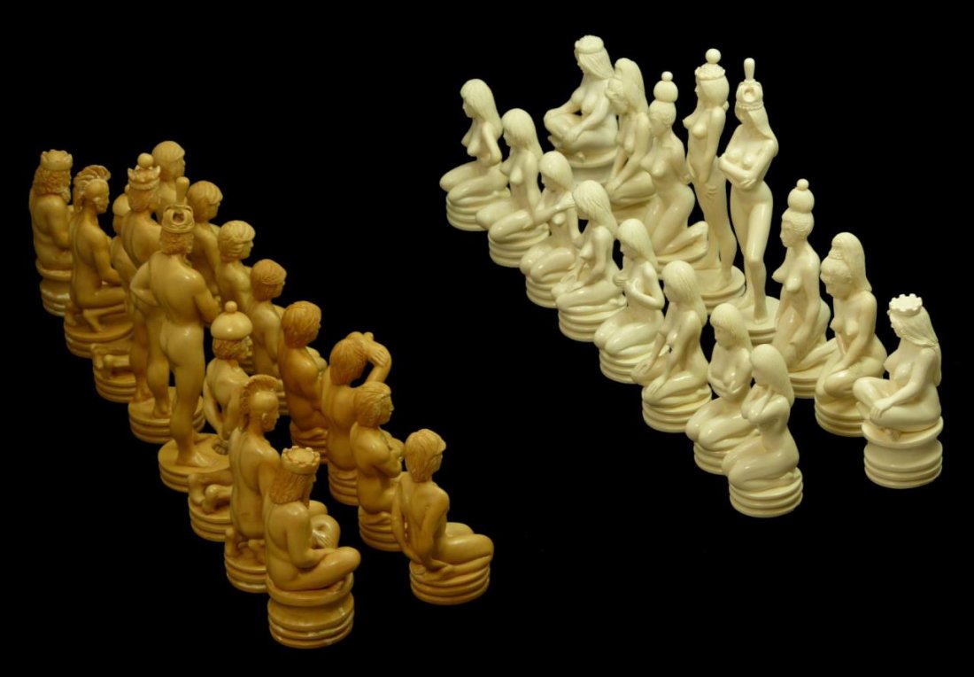 32PCS RAIKIS MAMMOTH IVORY RUSSIAN CHESS SET - Jul 12, 2014 | Elite ...