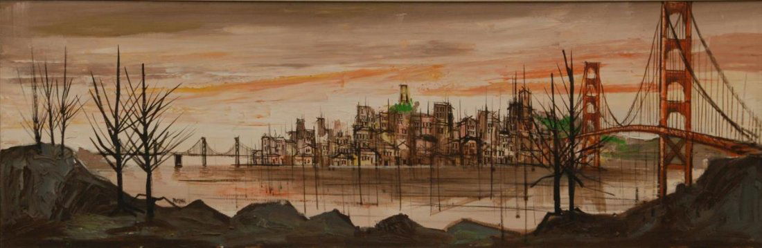 FRIEDMAN OIL PAINTING OF SAN FRANCISCO - Jun 20, 2015 | Elite ...