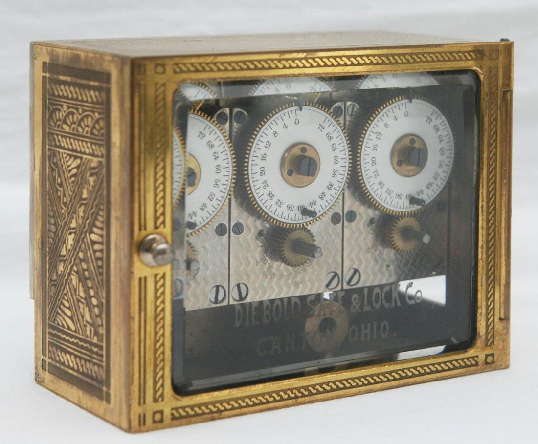 E.howard Clock Co Antique Safe Lock Timer