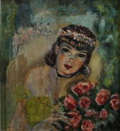 VIKTOR SCHRAM OIL PAINTING OF YOUNG BEAUTY - Nov 13, 2012 | Jackson's ...