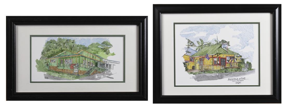 Two Prints By George Boyer