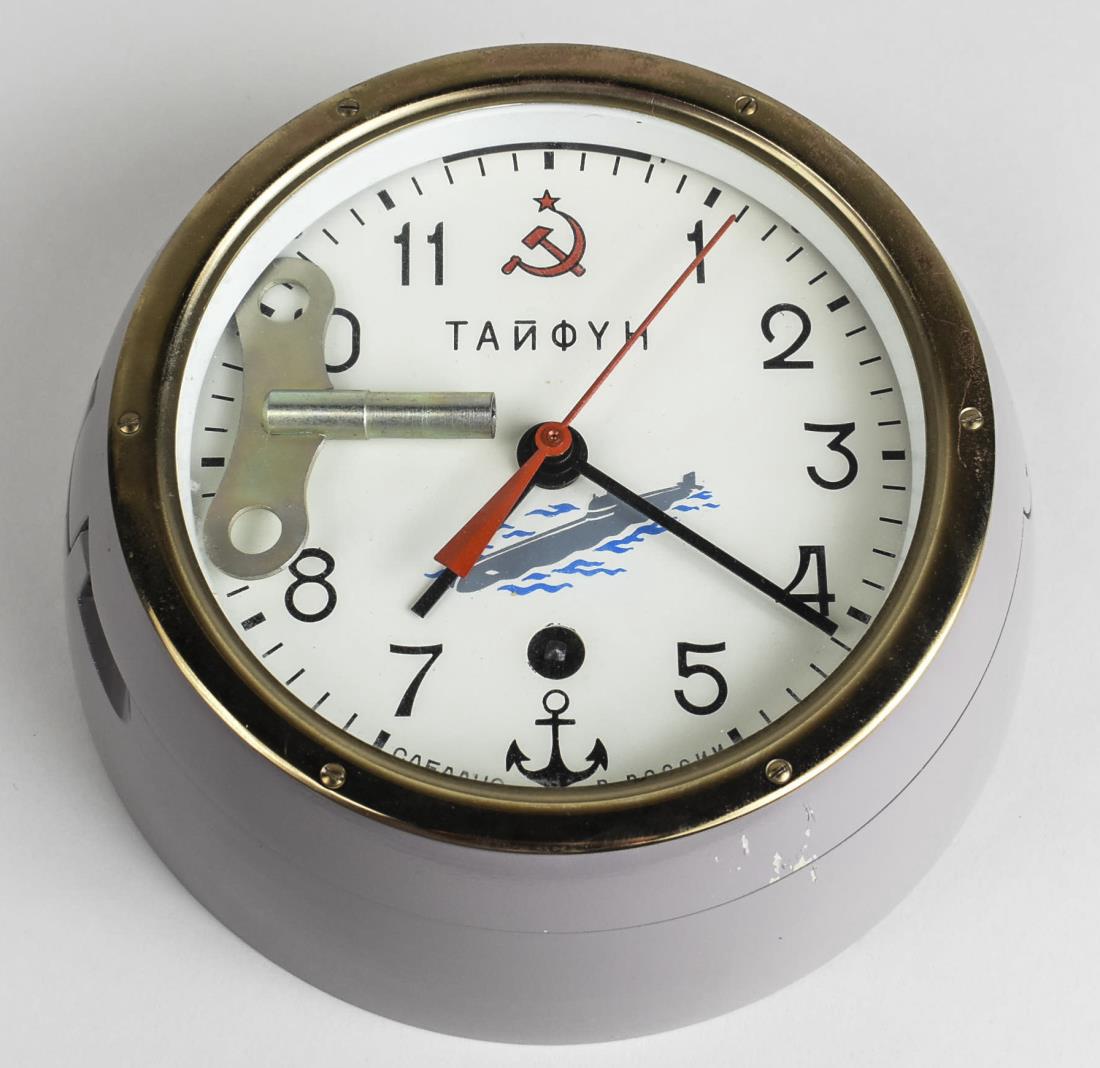 Russian Ship's Clock