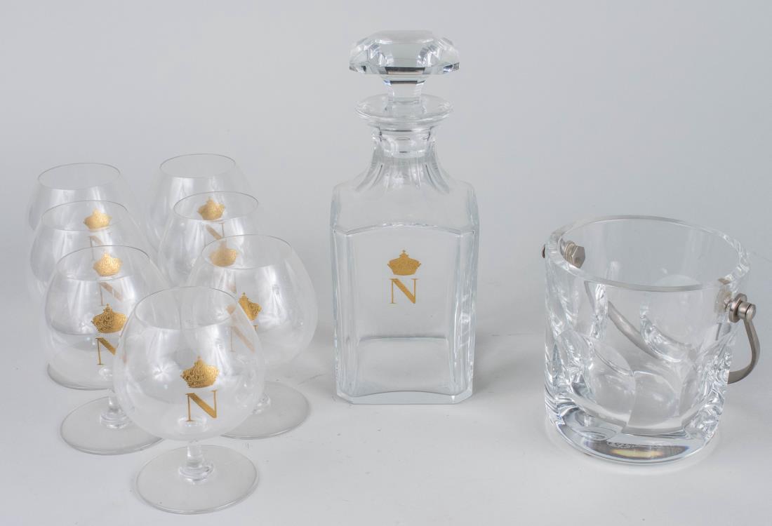 Baccarat Crystal Bar Set