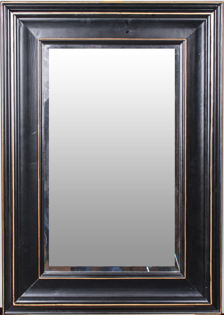 Black Painted Frame Mirror