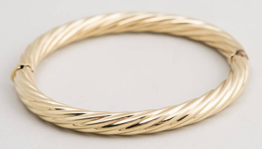 Italian Gold Bangle