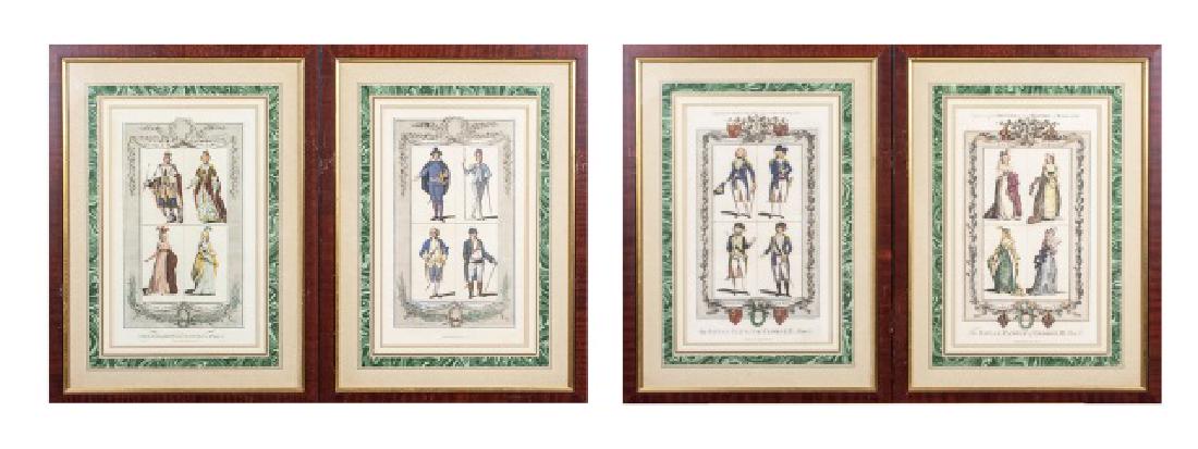 Four 18th Century Alexander Hogg Prints