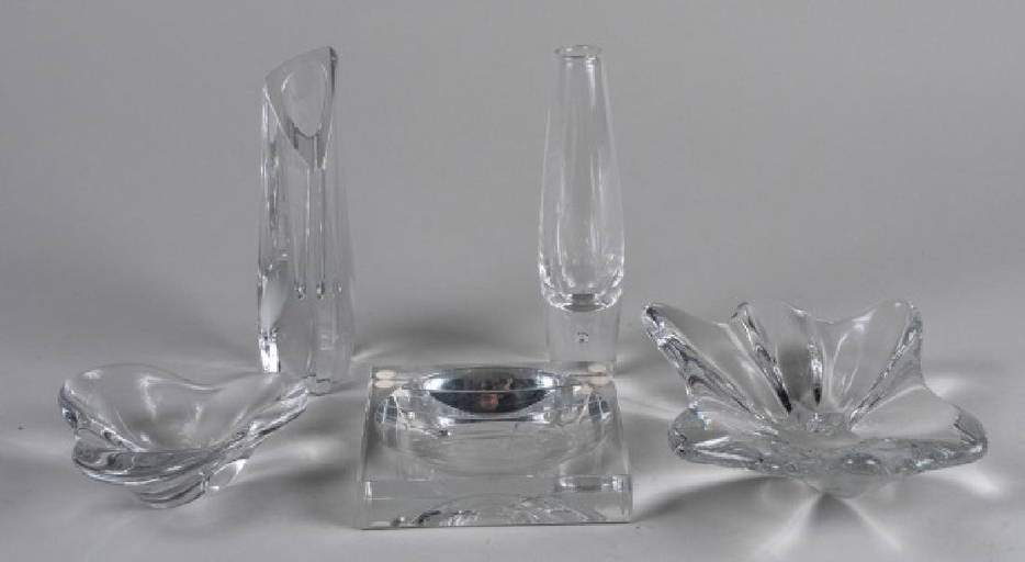 Group Of Baccarat Crystal Table Decorations