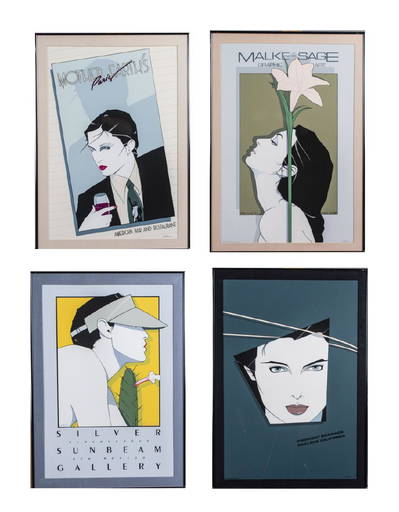 Eight Patrick Nagle Posters