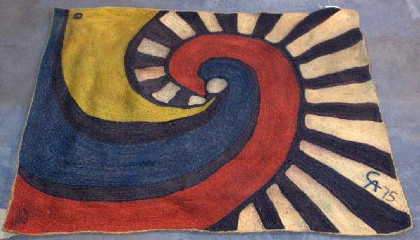 551: Alexander Calder Rug * - Oct 23, 2010 | Capo Auction in NY
