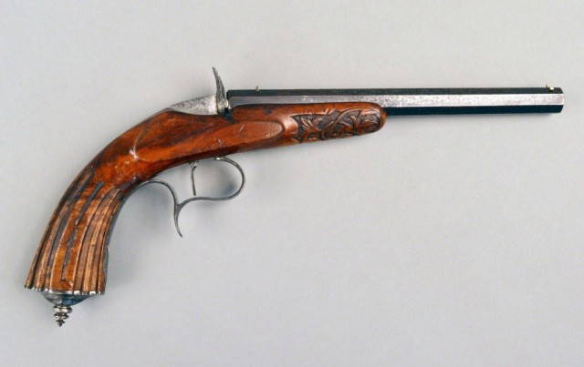 French Flobert Percussion Target Pistol