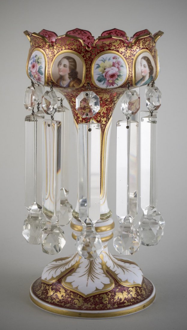Victorian Glass Luster - May 31, 2014 | Capo Auction in NY