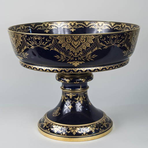 Sevres Porcelain Compote