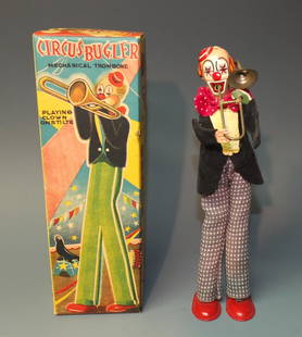T.p.s. Circus Clown On Tricycle