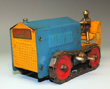 1920's Structo Wind Up Tank