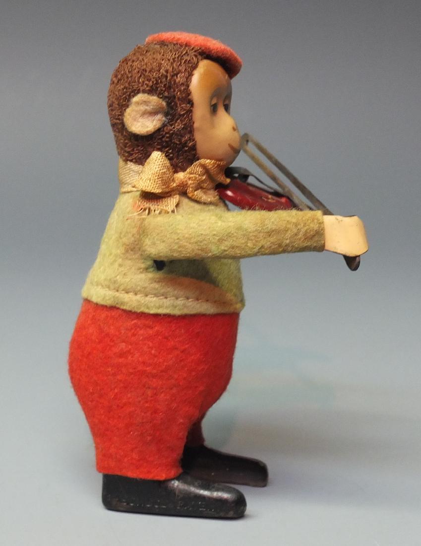 SCHUCO GERMAN 985/2 TIN WINDUP MONKEY VIOLINIST