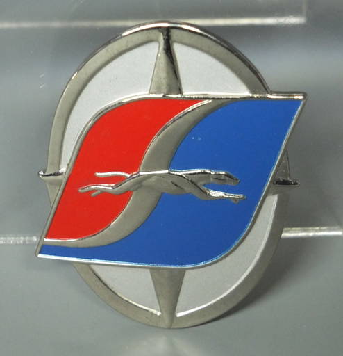 Greyhound Bus Uniform Hat Badge