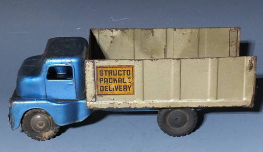 Structo "66" Pressed Steel Gas Delivery Truck
