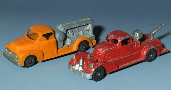 1950's Diecast Hubley Mighty Metal Stake Truck