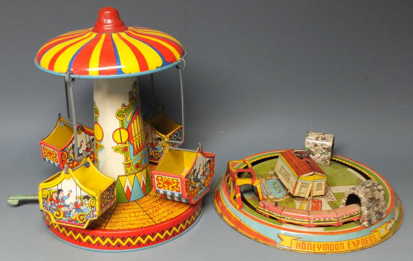 CHEIN AERO SWING & MARX HONEYMOON EXPRESS - Jan 08, 2022 | Toys of ...