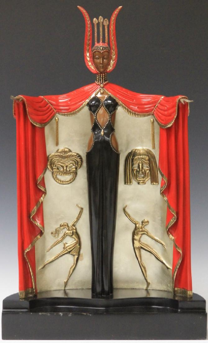 ERTE (1892-1990), ART NOUVEAU BRONZE CAST FIGURE