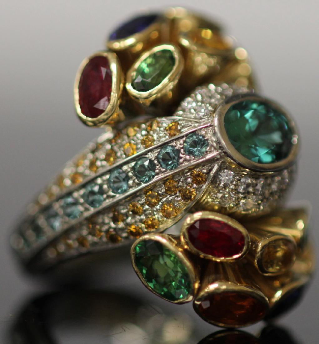 JEFFREY APPLING DESIGNER 18KT GOLD RING