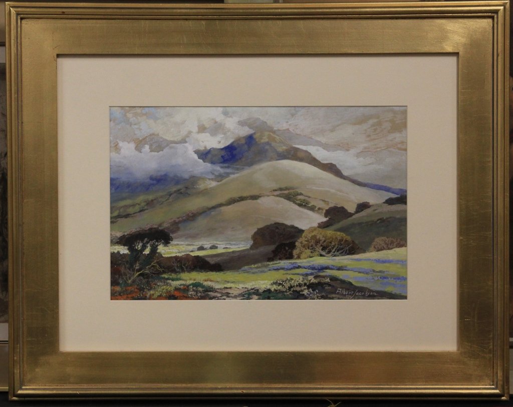 ALBERT JACOBSON (1891-1967), WATERCOLOR - Nov 12, 2017 | Robert ...