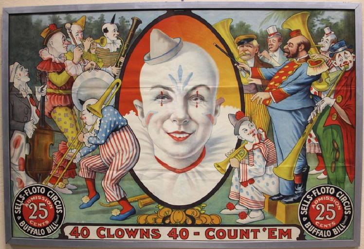 Buffalo Bill Circus Poster, 1914
