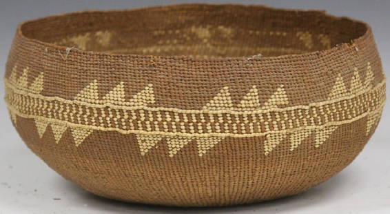 Native American California Basket