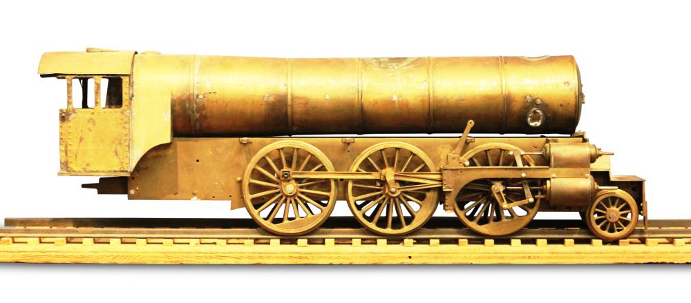 Vintage Copper & Brass Engine