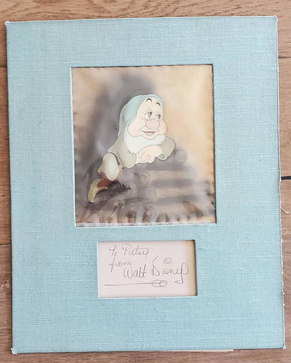 WALT DISNEY SIGNED- SNOW WHITE CEL (1937) (#1056) on Jan 31, 2023 ...