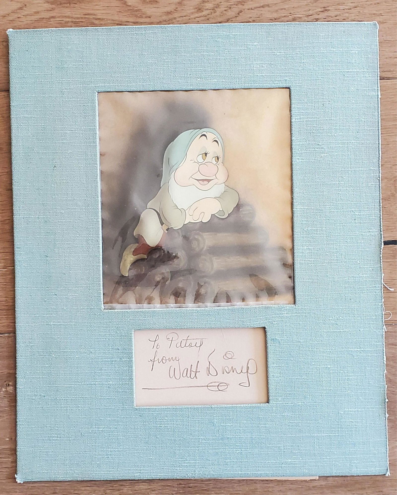 WALT DISNEY SIGNED- SNOW WHITE CEL (1937) (#1056) on Jan 31, 2023 ...