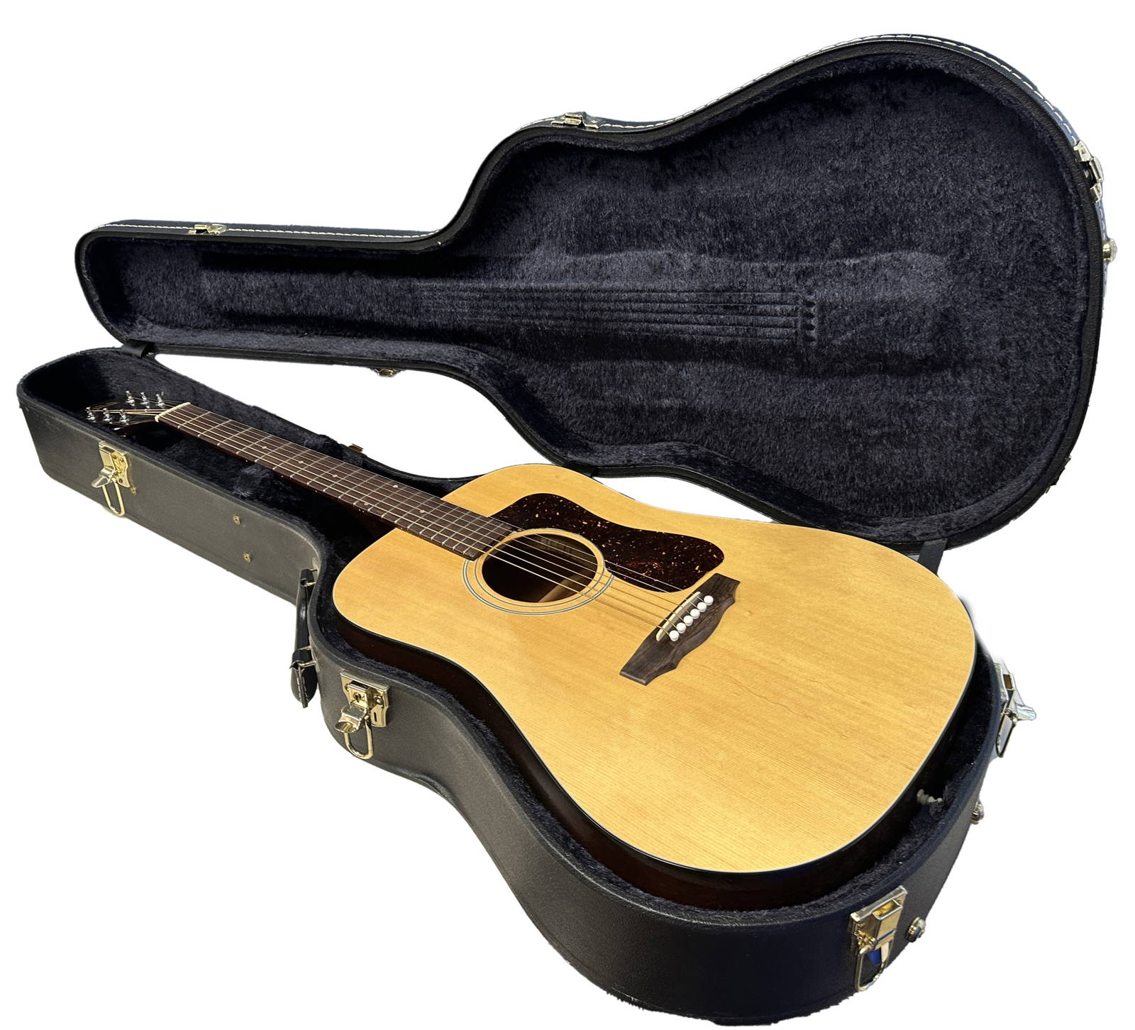 Guild Acoustic Guitar With Case Auction