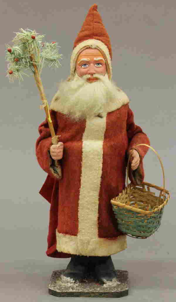 VINTAGE SANTA CLAUS CANDY CONTAINER height- 15" - May 27, 2013 | Robert ...
