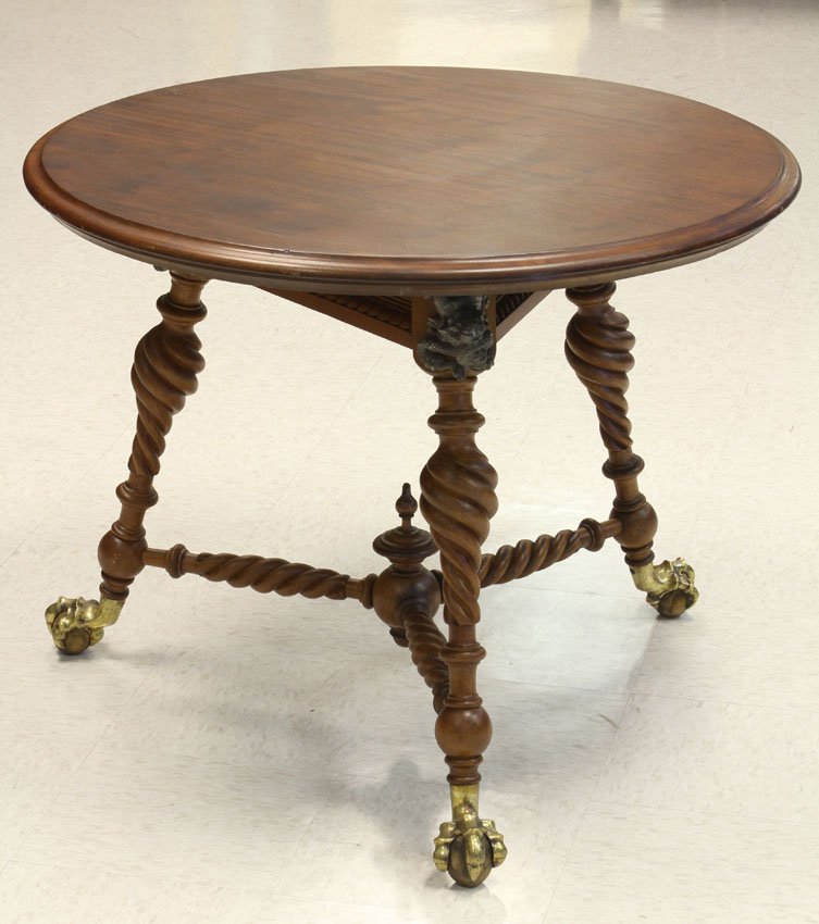 HUNZINGER MAHOGANY ROUND TABLE - Jul 13, 2014 | Robert Slawinski ...