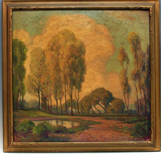 John A Conner, Oil On Canvas