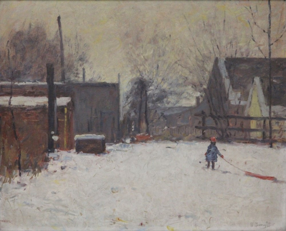 William Forsyth (1854 1935), Oil On Board