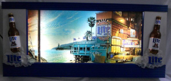 Miller Lite Coast To Coast Motion Sign