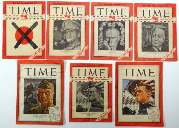1945 Time Magazine Pacific Pony Editions 7 Issue