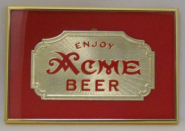 Enjoy Acme Beer Sign