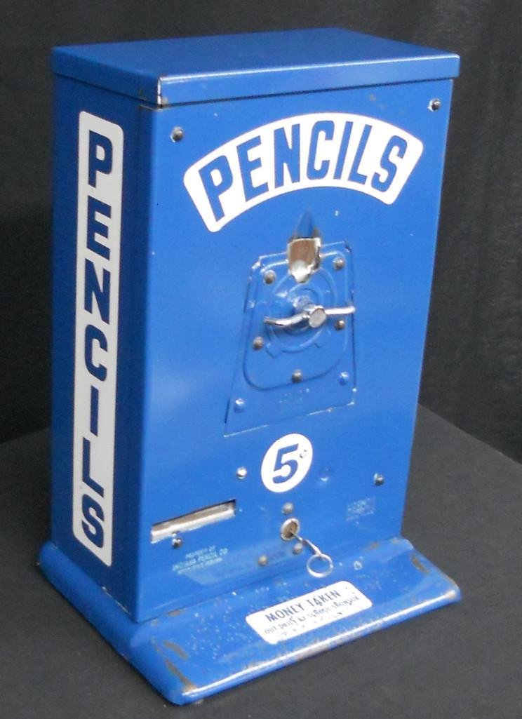 Vintage Pencil Vending Machine - Harmon Machine Co. - Mar 18, 2014 ...