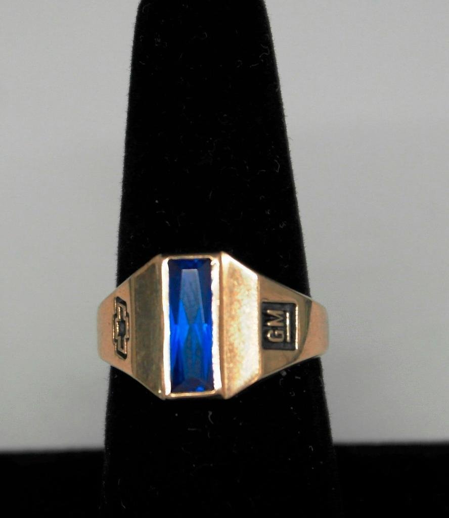 Chevrolet/GM Sales Achievement 10K Gold Ring