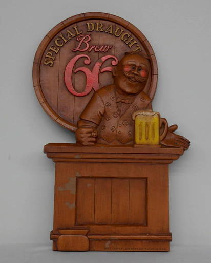 Brew 66 Special Draft Beer Sign