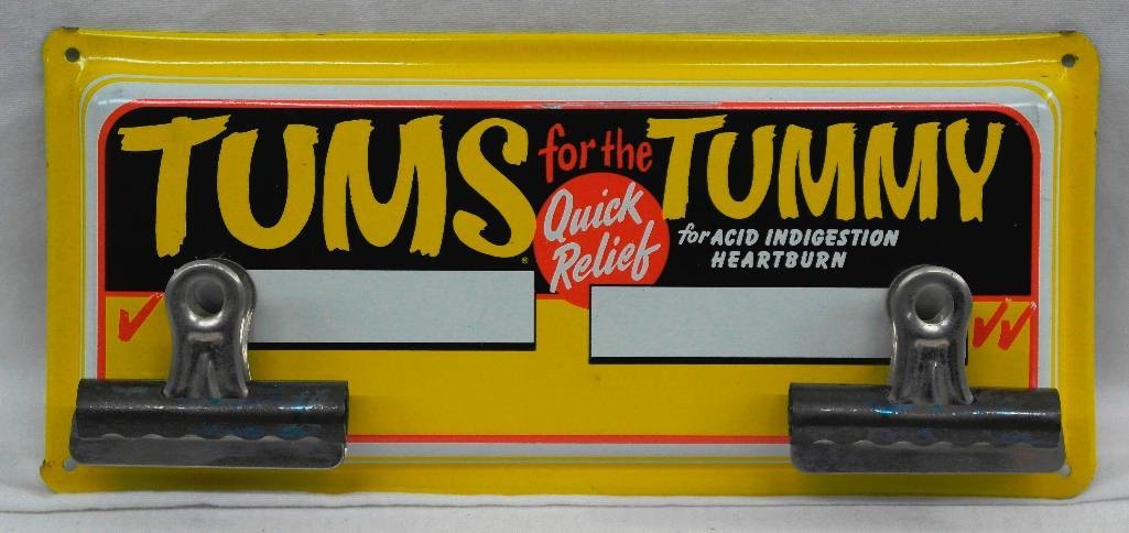 Tums For The Tummy Display Rack