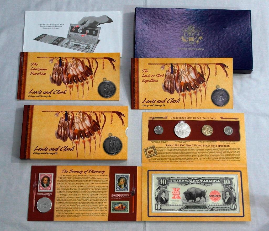2004 Lewis and Clark Coin, Stamp and Currency Set - Feb 17, 2016 ...