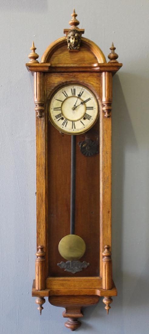Ansonia "Capitol" Regulator Wall Clock