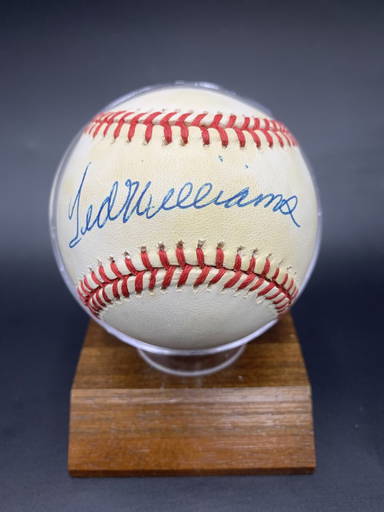Ted Williams Signed Baseball