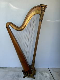 Antique & Vintage Harps for Sale in Online Auctions