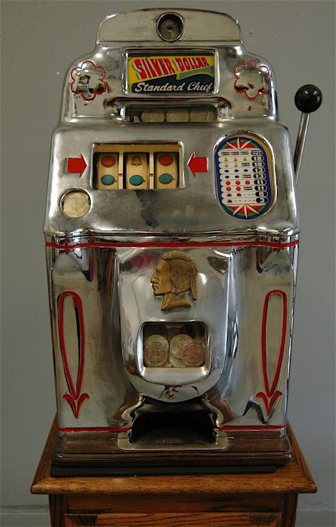114: Jennings Silver Dollar Standard Chief Slot Machine - Feb 05, 2012 ...