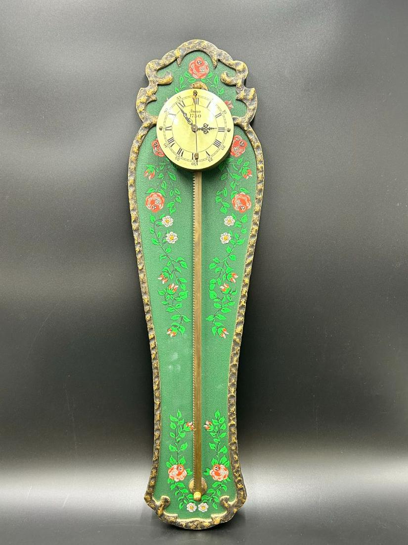 Anno 1750 Sawtooth Gravity Wall Clock - Germany Auction