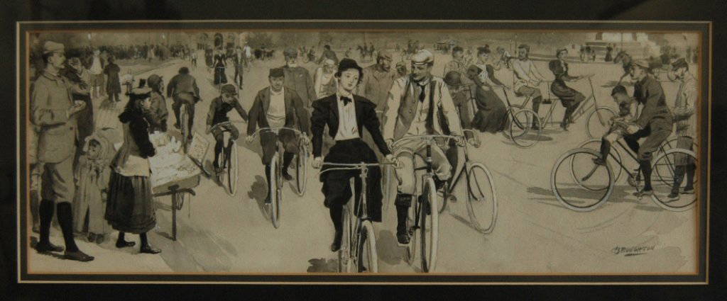 Charles Broughton (1864 1945) Watercolor